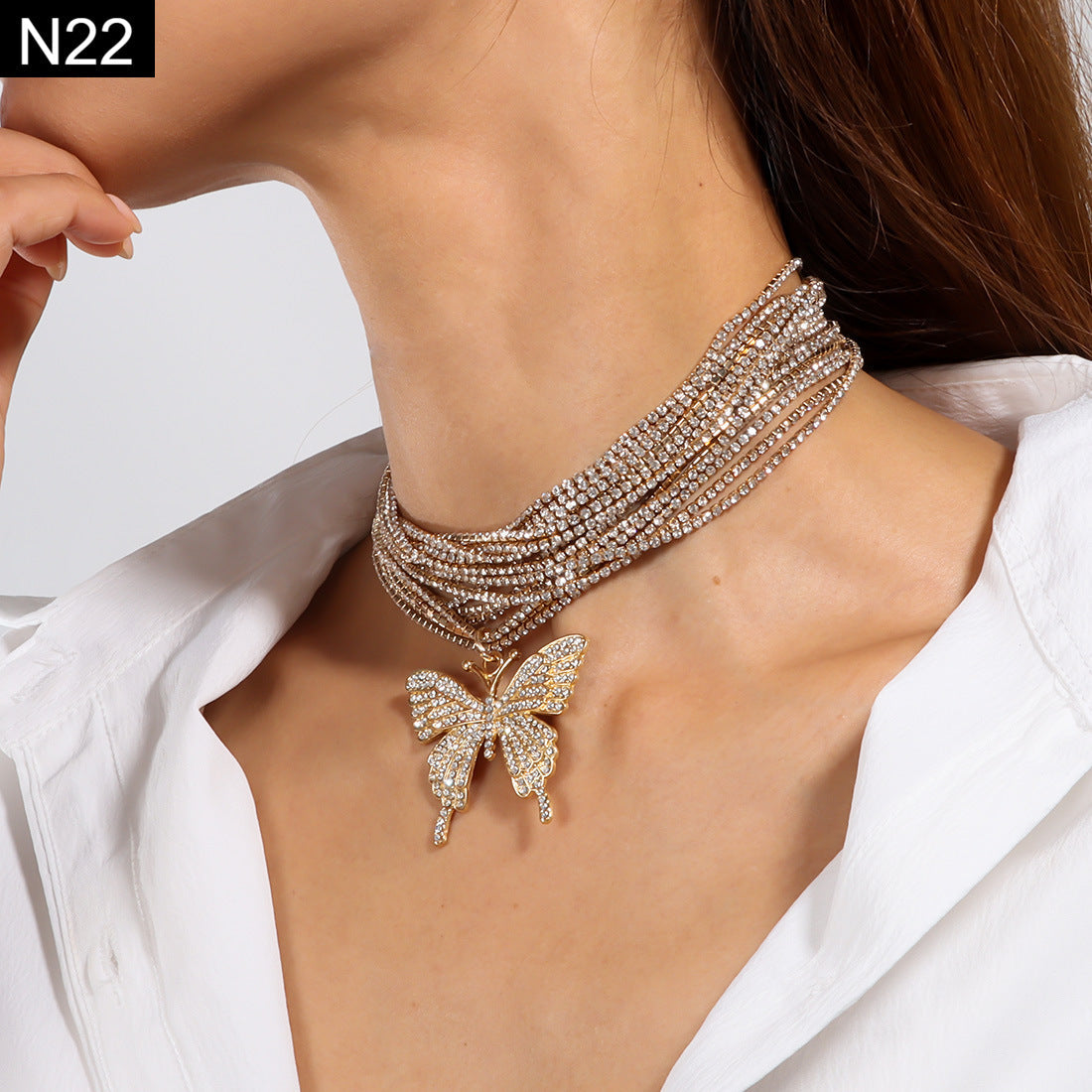 Monarch Drip Choker - N22 – Bijoubox